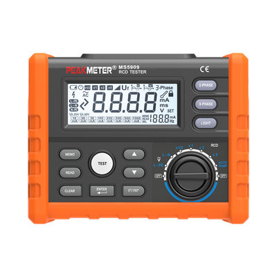 Professional Leakage Switch Tester with AUTO RAMP Testing and Fault ...