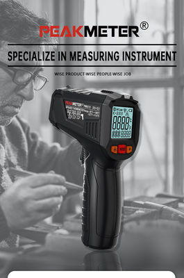 Non-contact measurement Handheld Industrial-grade thermometer 13-point ...
