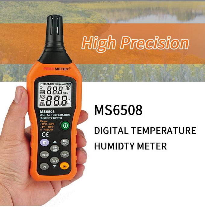 Weather Measurement Digital Thermometer Humidity Meter Low Battery ...