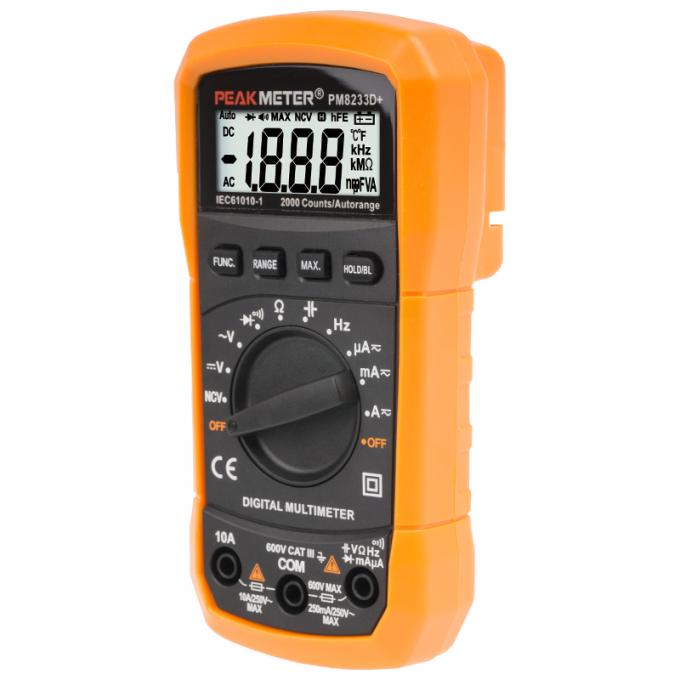 Electrical Portable Auto Range Digital Multimeter High Precision Multi ...