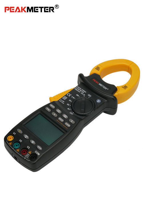 Multifunctional 3 Phase Clamp Meter , High Precision Electrical Clamp Meter