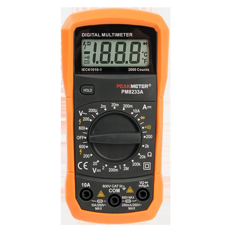 AC/DC 200mV PM830L Handheld Digital Multimeter 2000 Counts
