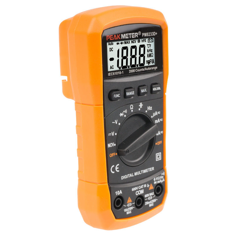 Electrical Portable Auto Range Digital Multimeter High Precision Multi ...