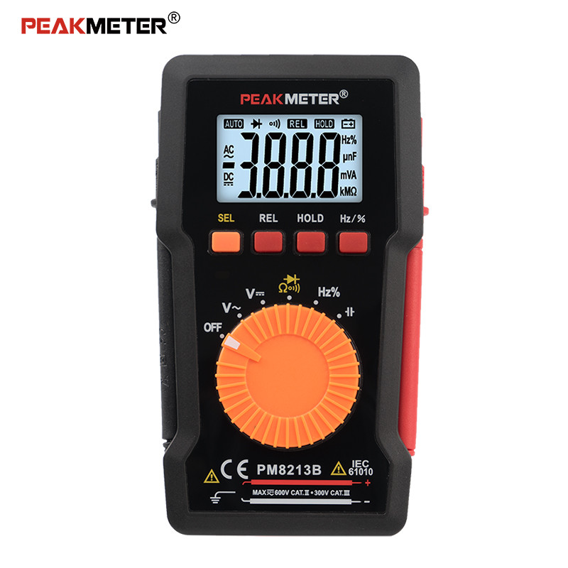 4000 Counts Handheld Digital Multimeter AC&DC Voltage measurement Diode ...