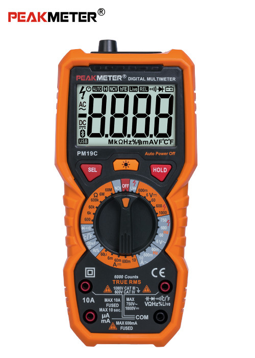 Electric Current Dmm Digital Multimeter , Hand - Held Digital Ac Dc ...