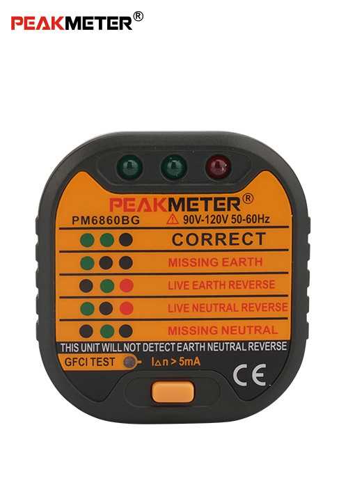 Portable Mains Electric Socket Tester Circuit Breaker Finders With ...