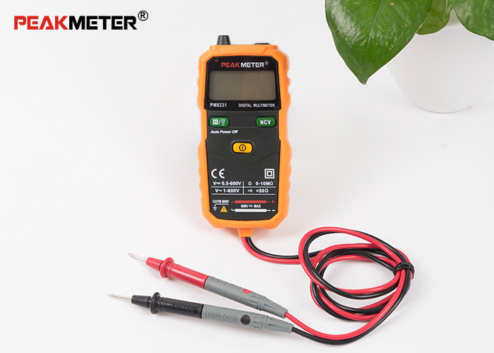 NCV Detection Handheld Digital Multimeter Auto Power Off Backlighting ...