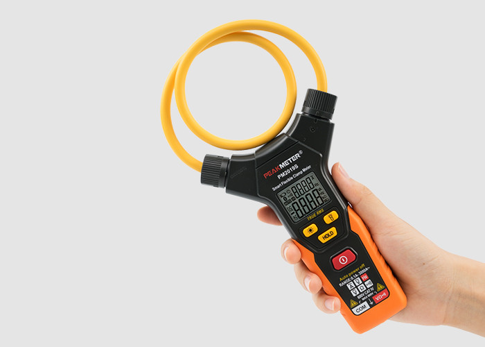 Flexible AC DC Current Clamp Meter , Mini Low Amp Clamp Meter For ...