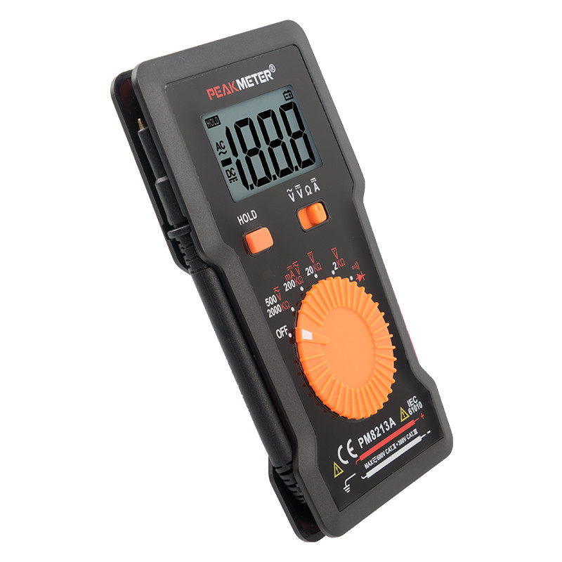 Manual Range Automotive Digital Multimeter Mini Pocket Size With 2000 ...