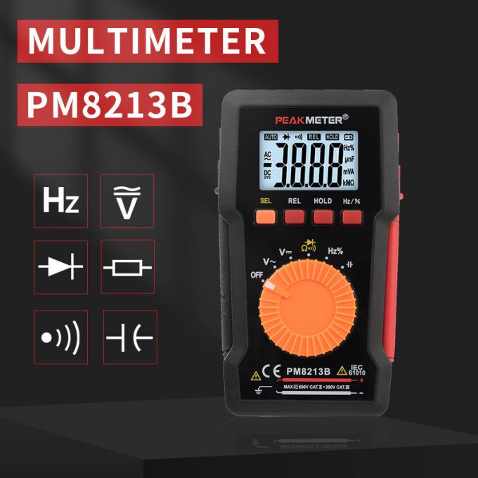4000 Counts Handheld Digital Multimeter AC&DC Voltage measurement Diode ...