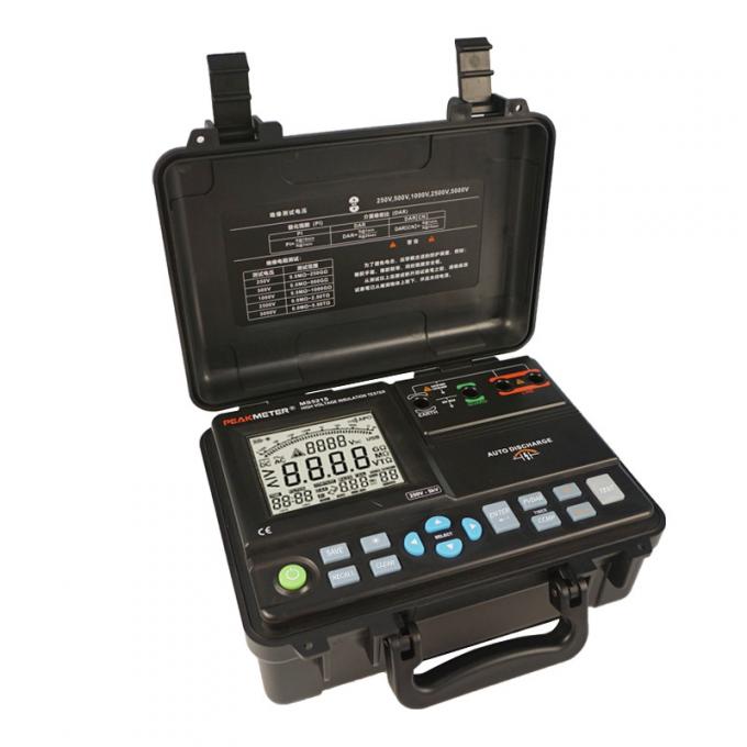 PI/DAR High Voltage Insulation Resistance Tester 5TOhm Insulation ...