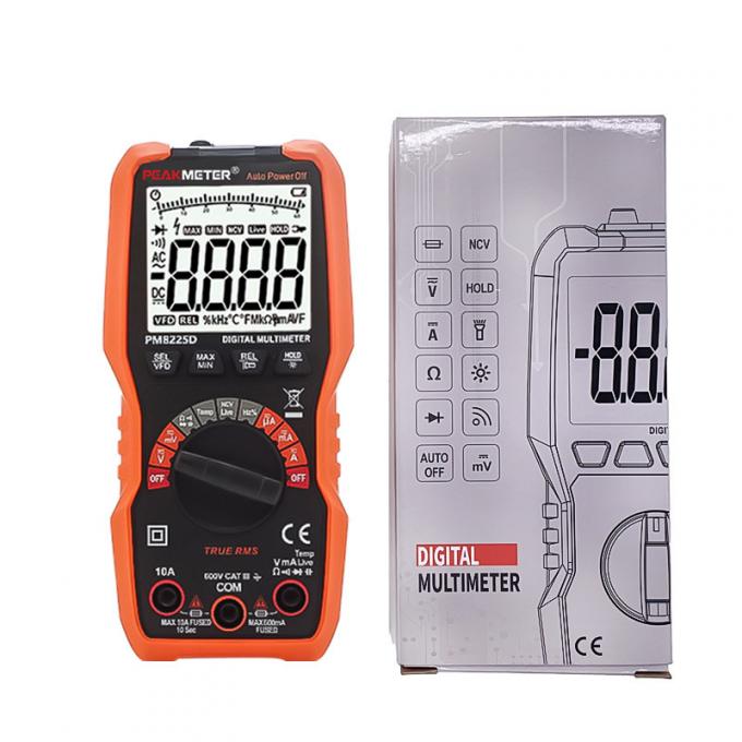 Auto Range Digital Multimeter REL VFD measurement temperature test AC ...