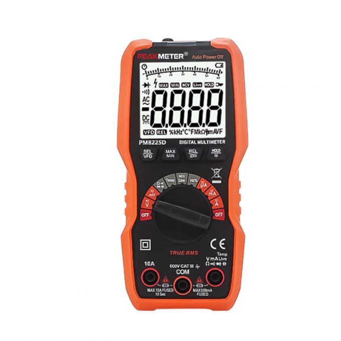 Auto Range Digital Multimeter REL VFD measurement temperature test AC ...