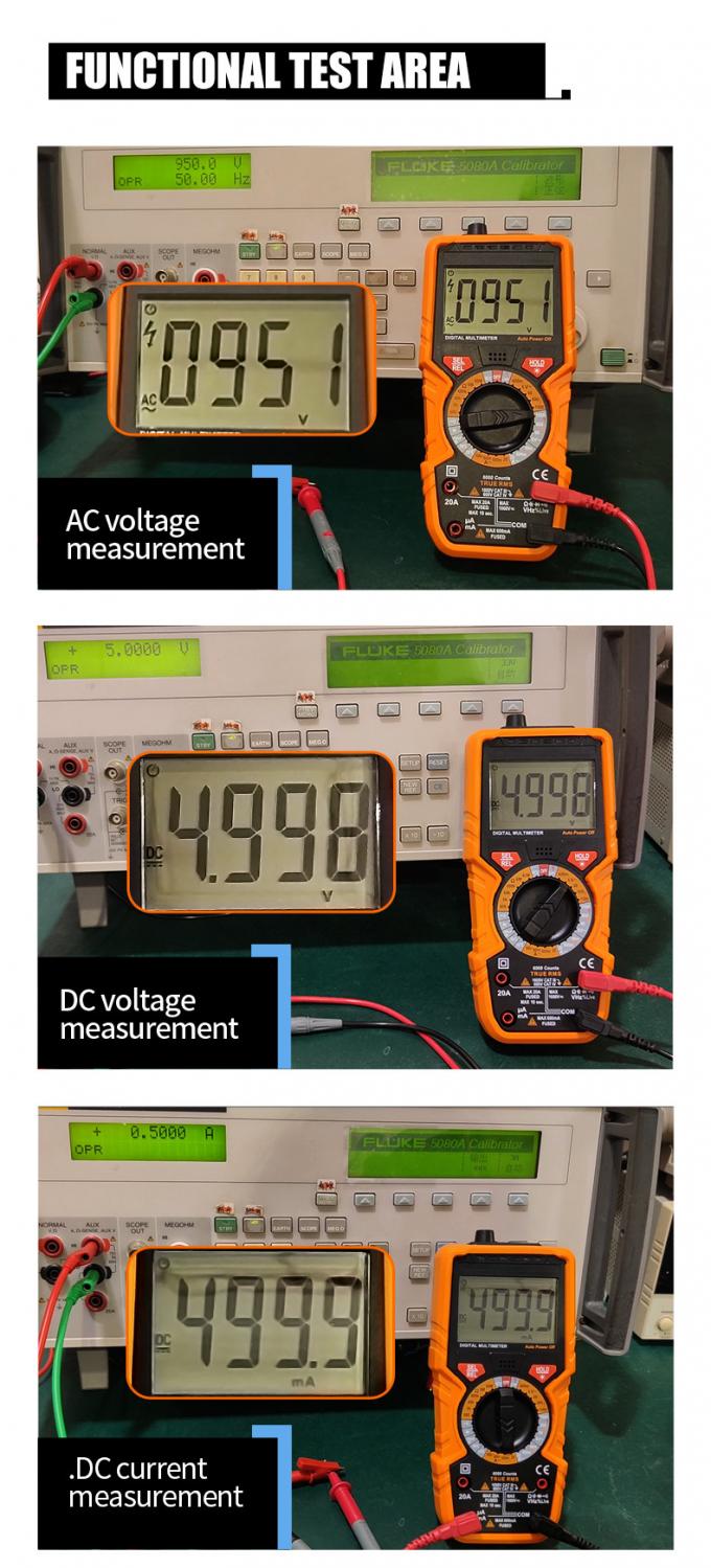 Digital Low Voltage Multimeter , High Precision Electrical Multimeter ...