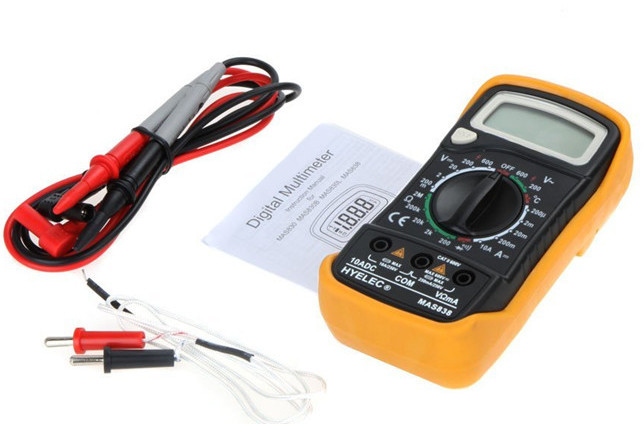 High Safety Digital Multimeter Manual , True Rms Multimeter Stable ...