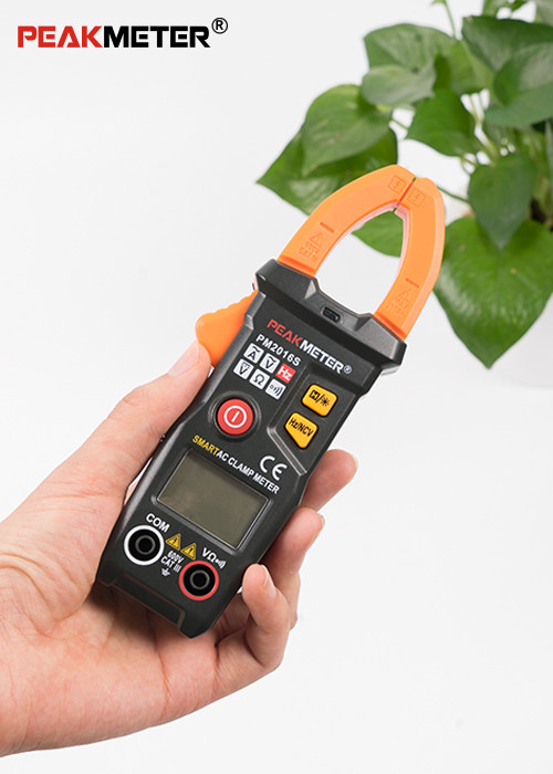 Mini Size AC Digital Clamp Meter Multimeter Handheld High Precision For ...