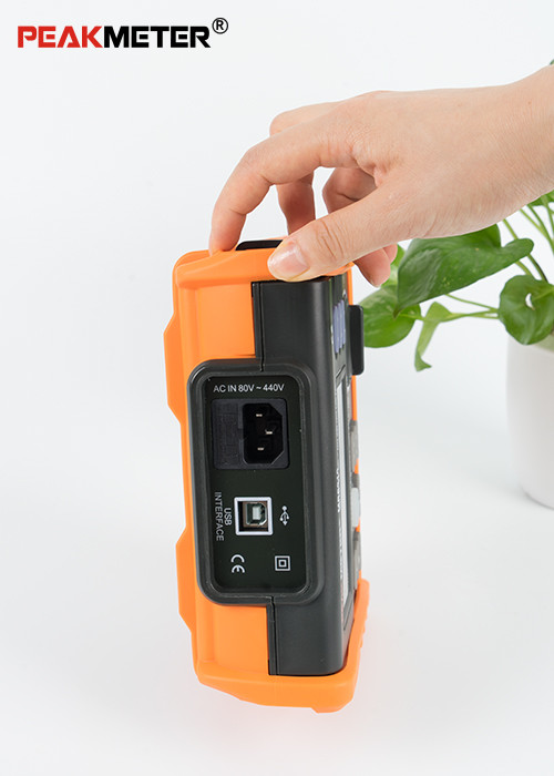 100 Groups Digital RCD Tester Data Logging , GFCI Earth Loop Impedance ...