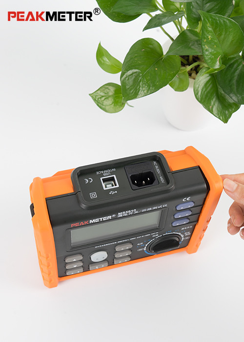 High Performance RCD Loop Tester Multimeter USB Interface High Accuracy