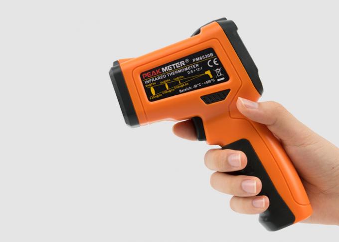 Custom Handheld Infrared Thermometer K - Type Temperature Probe Super ...