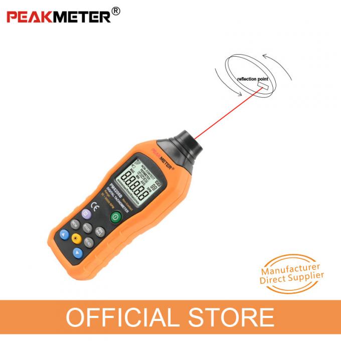 Digital Laser Tachometer Rpm Meter , Rotation Speed Tester Handheld ...